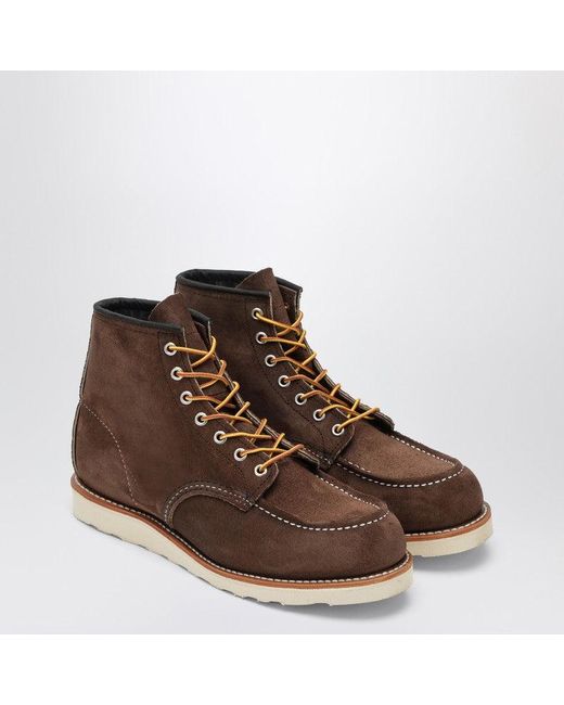 Red Wing Classic Moc Toe in Brown | Lyst