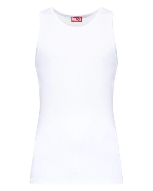 DIESEL T Arm Lkds Top in White | Lyst UK