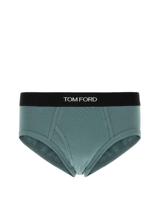 Tom Ford Powder Stretch Cotton Slip in Grey for Men | Lyst UK