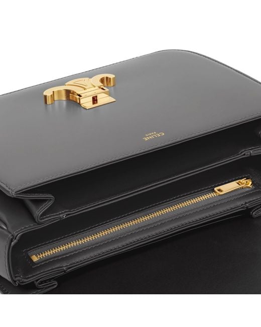 Celine Classique Triomphe Bag in Gray | Lyst