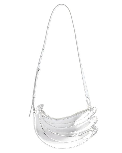 CASABLANCA Borsa "Banana" in White | Lyst Canada