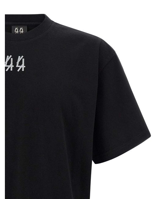 44 LABEL Drip T-Shirt in Black for Men | Lyst UK