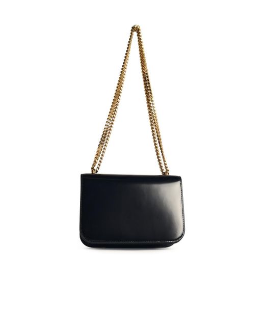 Tory Burch 'Eleanor' Lear Crossbody Bag in Black | Lyst