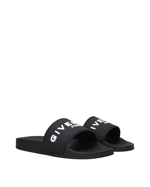 Givenchy Slippers And Hooves Rubber in Black for Men | Lyst