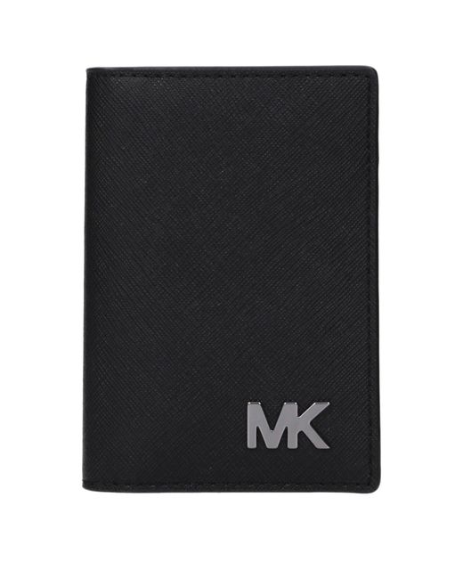 Michael Kors Cooper Fabric Document Holder in Black | Lyst UK