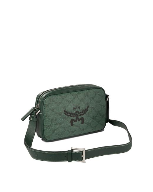 MCM "Himmel" Crossbody Bag in Green | Lyst