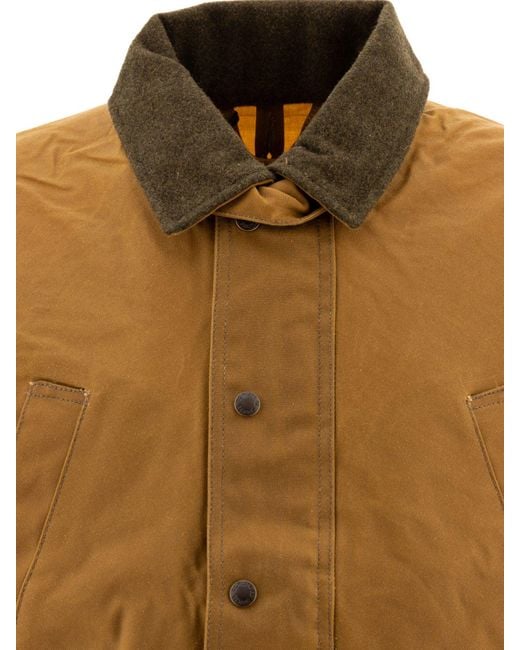 Filson Tin Cloth Field Jackets in Brown for Men | Lyst
