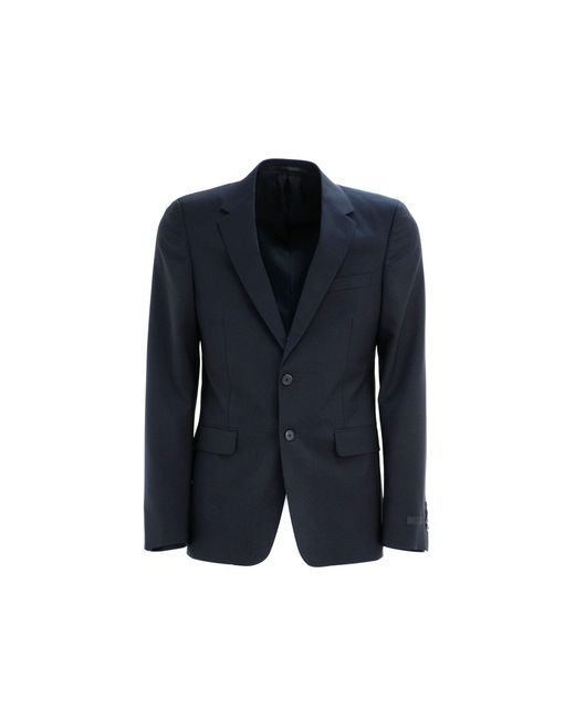 Prada Wool And Mohair Suit in Blue for Men | Lyst