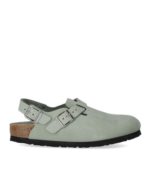Birkenstock Tokio Pure Sage Clog in Green | Lyst UK