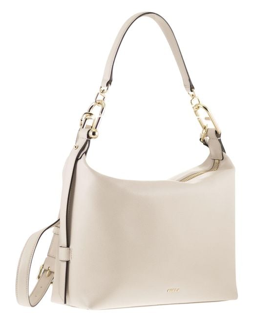 Furla Tonie in Natural | Lyst Canada