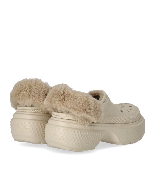 Crocs™ Stomp Lined Stucco Clog in Natural for Men | Lyst