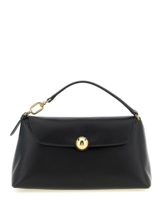 Furla Sfera Soft Hand Bags in Black | Lyst UK