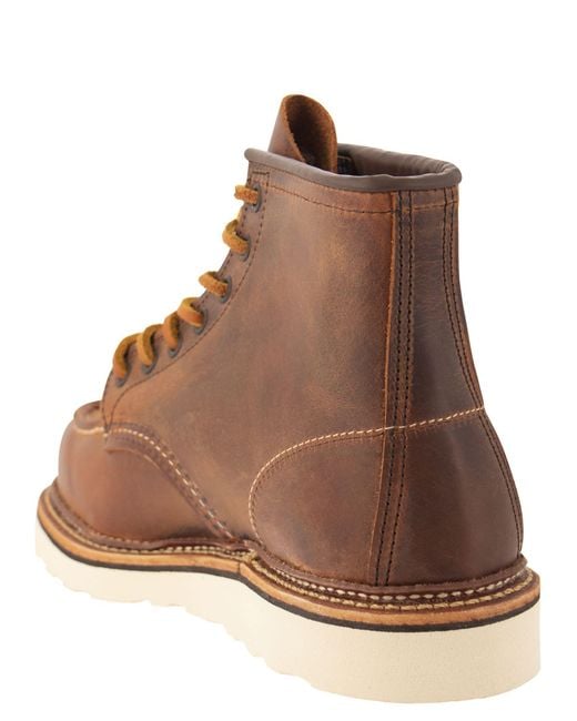 Red Wing Classic Moc in Brown for Men | Lyst UK