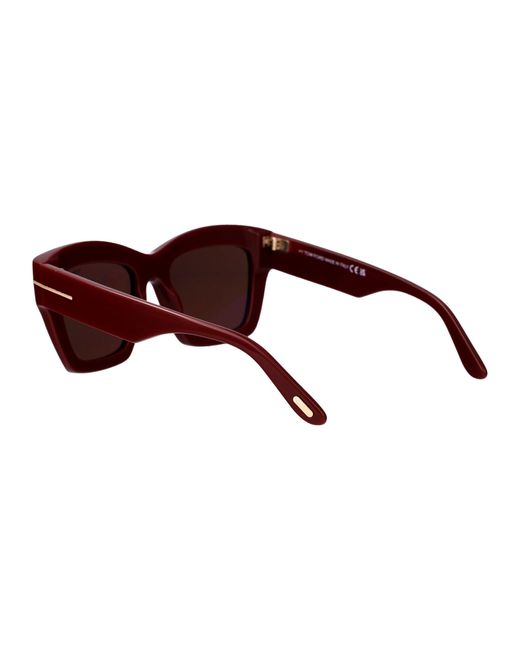 Tom Ford Cat Eye Sunglasses Ft1191/S 69 E in Brown | Lyst