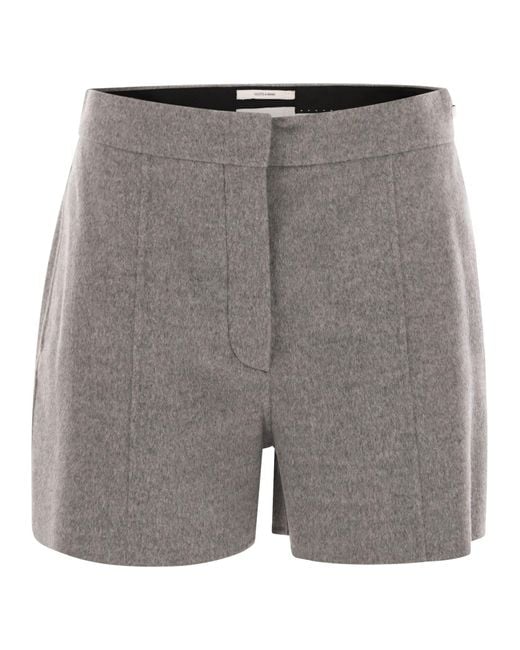 Sportmax Tailored Shorts With Pressed Pleats And Classic Detailing in ...