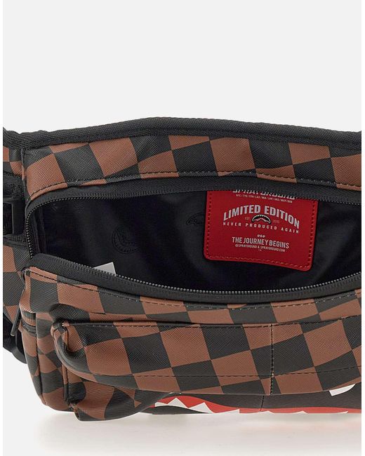 Sprayground Waterproof Vegan Leather Bum Bag in White | Lyst