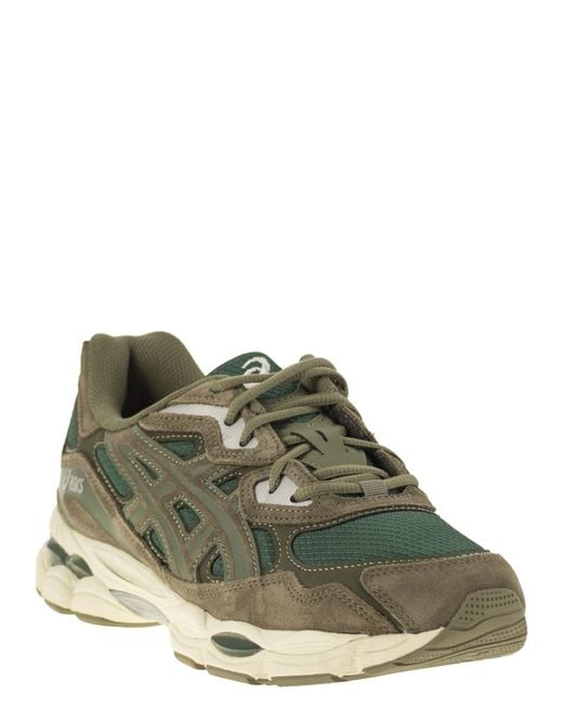 Asics Gel Nyc Sneakers in Green for Men | Lyst UK