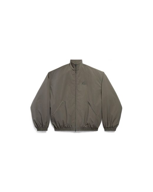 Balenciaga Unity Sports Icon Cocoon Kick Windbreaker in Gray for Men | Lyst