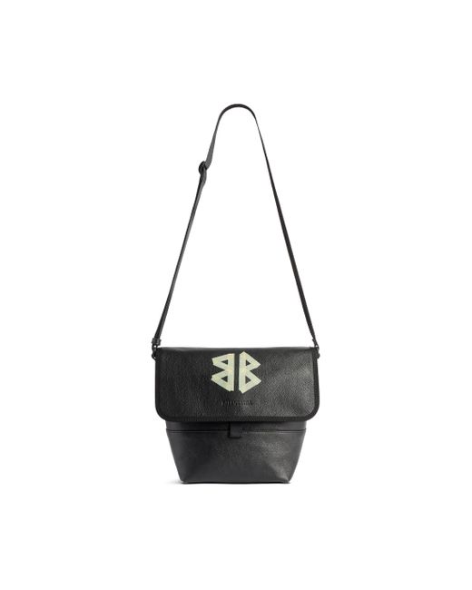 Balenciaga Explorer Small Messenger Bag in Black for Men | Lyst