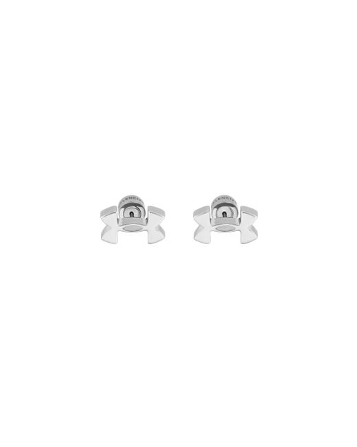 Balenciaga Under Armour Stud Earrings in White | Lyst
