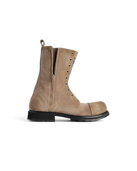Balenciaga Truck Lace-Up Boot in Brown for Men | Lyst UK