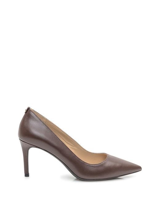 Michael Kors Alina Flex Pump Shoe in Brown | Lyst
