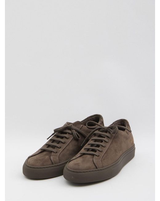 Common Projects Achilles Sneakers in Brown for Men | Lyst UK