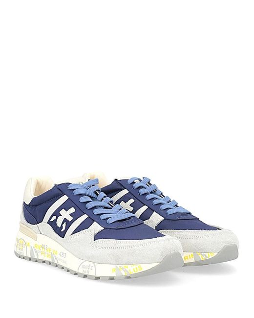 Premiata Sneakers in Blue for Men | Lyst