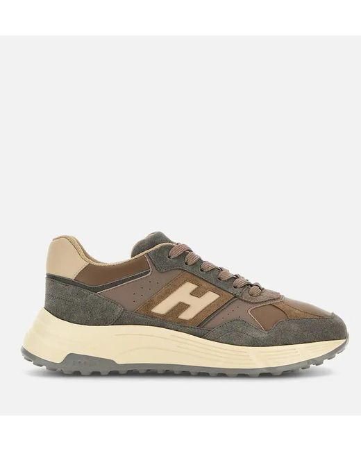 Hogan Sneakers in Brown for Men | Lyst UK