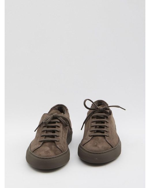 Common Projects Achilles Sneakers in Brown for Men | Lyst UK