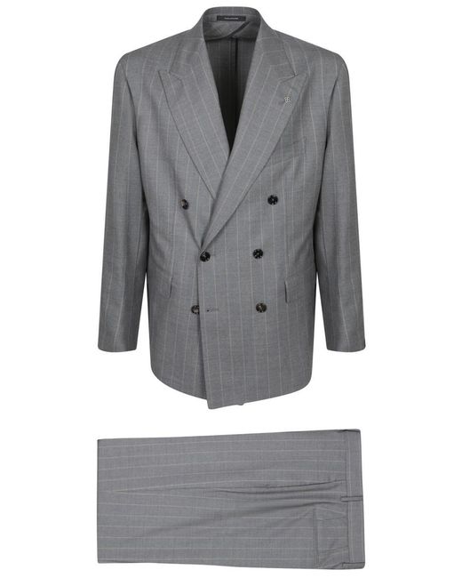 Tagliatore Suits in Grey for Men | Lyst UK