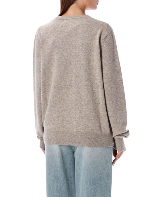 Extreme Cashmere Be Classic Core Sweater in Gray | Lyst