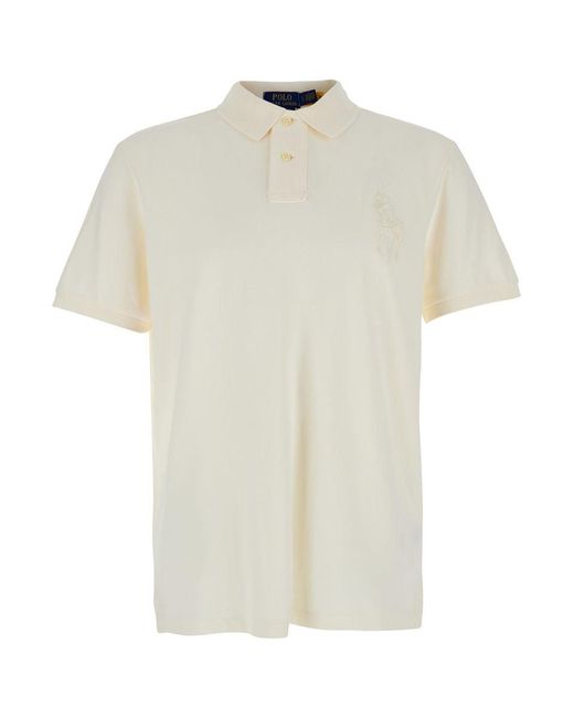 Polo Ralph Lauren Polo Shirt With Large Pony Detail On The Front in ...