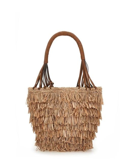 Cult Gaia "Miladia" Bag in Brown | Lyst