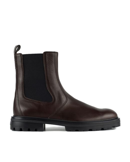 Hogan Chelsea Ankle Boots H673 Brown for Men | Lyst UK