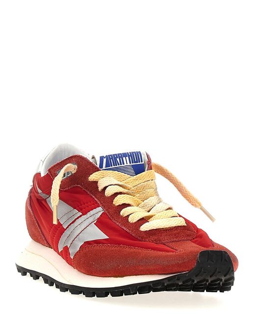 Golden Goose Running Marathon M77' Sneakers in Red for Men | Lyst UK