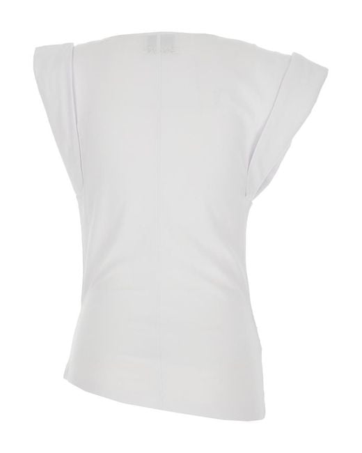 Isabel Marant Maisan-Gz in White | Lyst UK