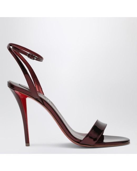 Christian Louboutin Palio Miss Z High-Heeled Sandals in Red | Lyst