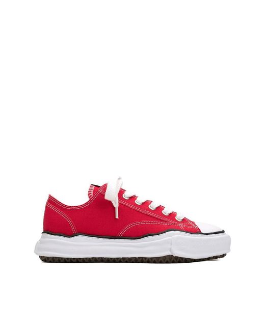 Maison Mihara Yasuhiro Trainers in Red for Men | Lyst