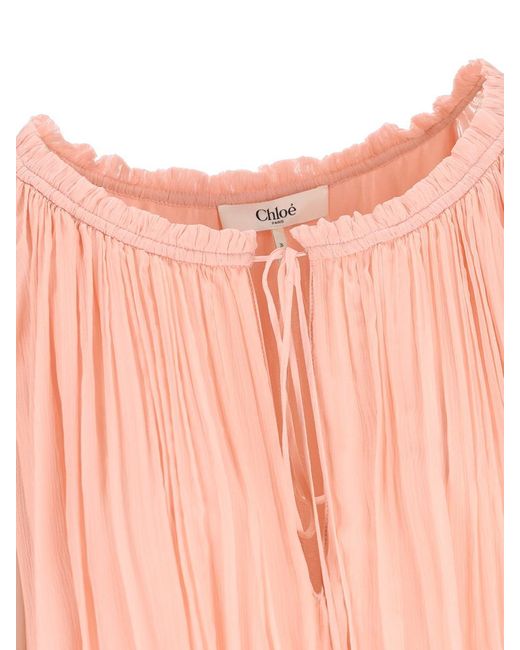 Chloé Dresses in Pink | Lyst UK