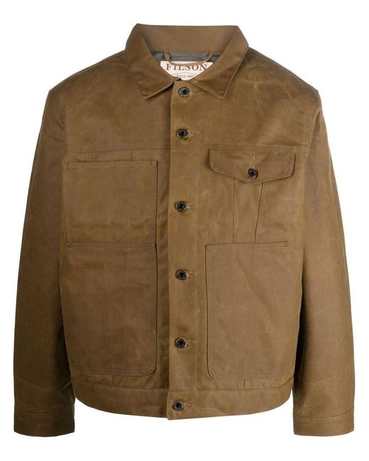 Filson Short Lined Cruiser Clothing in Green for Men | Lyst