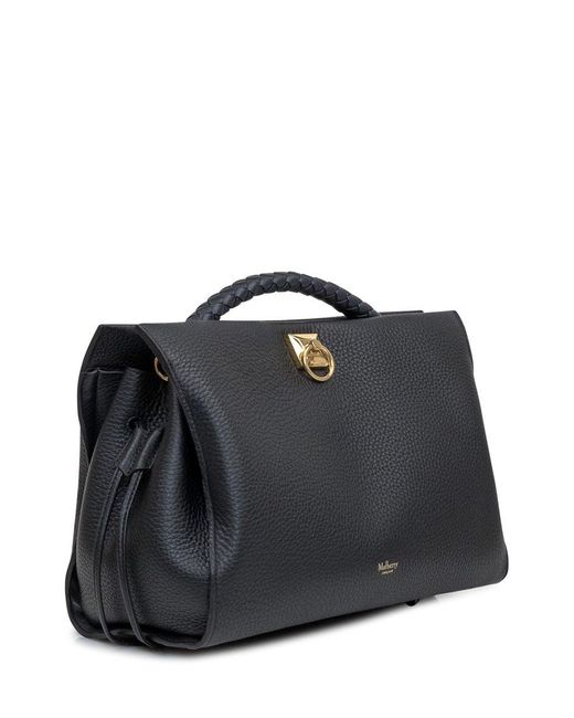 Mulberry Iris Handle Heavy Grain Bag in Blue | Lyst