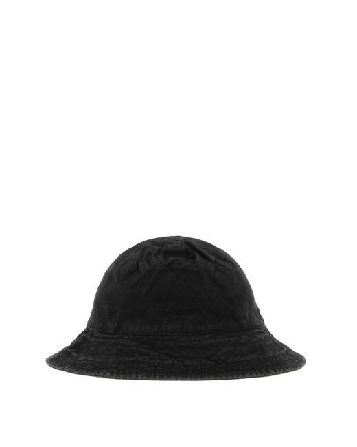 C.P. Company Cp Company Logo-embroidered Cotton Bucket Hat in Black for ...