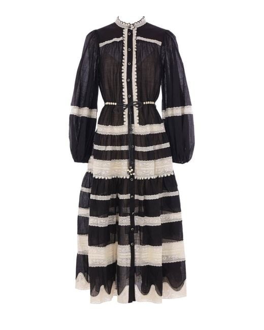 Zimmermann Dresses in Black | Lyst