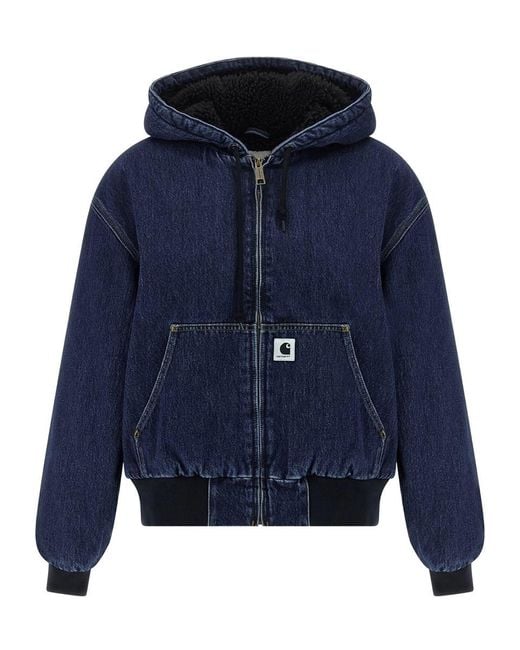 Carhartt Jacket in Blue | Lyst UK