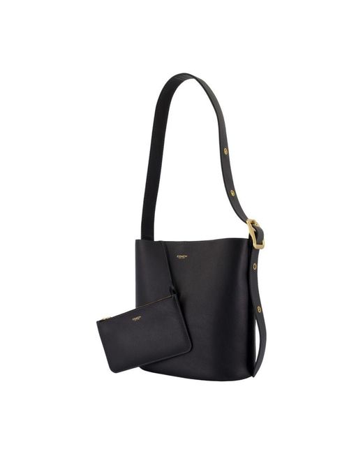 COACH Bleecker Shoulder Bag in Black | Lyst UK