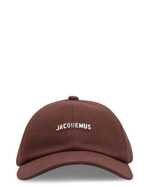 Jacquemus Gadjo Baseball Cap in Brown for Men | Lyst UK
