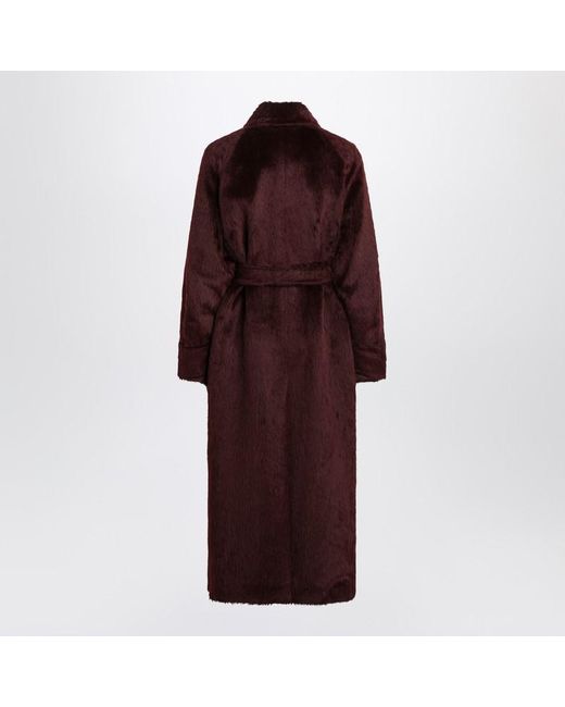 Max Mara Cherry-Colored And Coat | Lyst UK