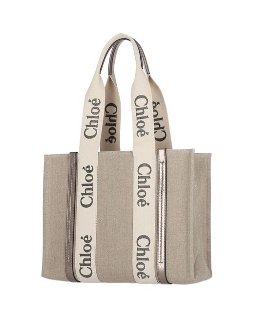 Chloé Bags in Natural | Lyst