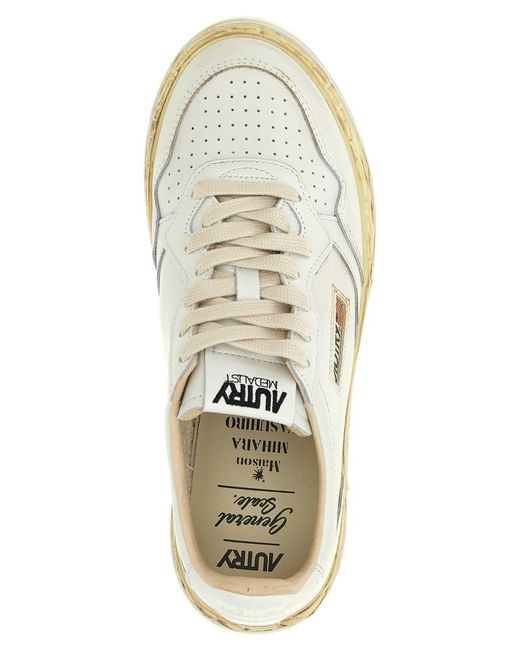 Autry X Maison Mihara Yasuhiro Sneakers in White for Men | Lyst UK